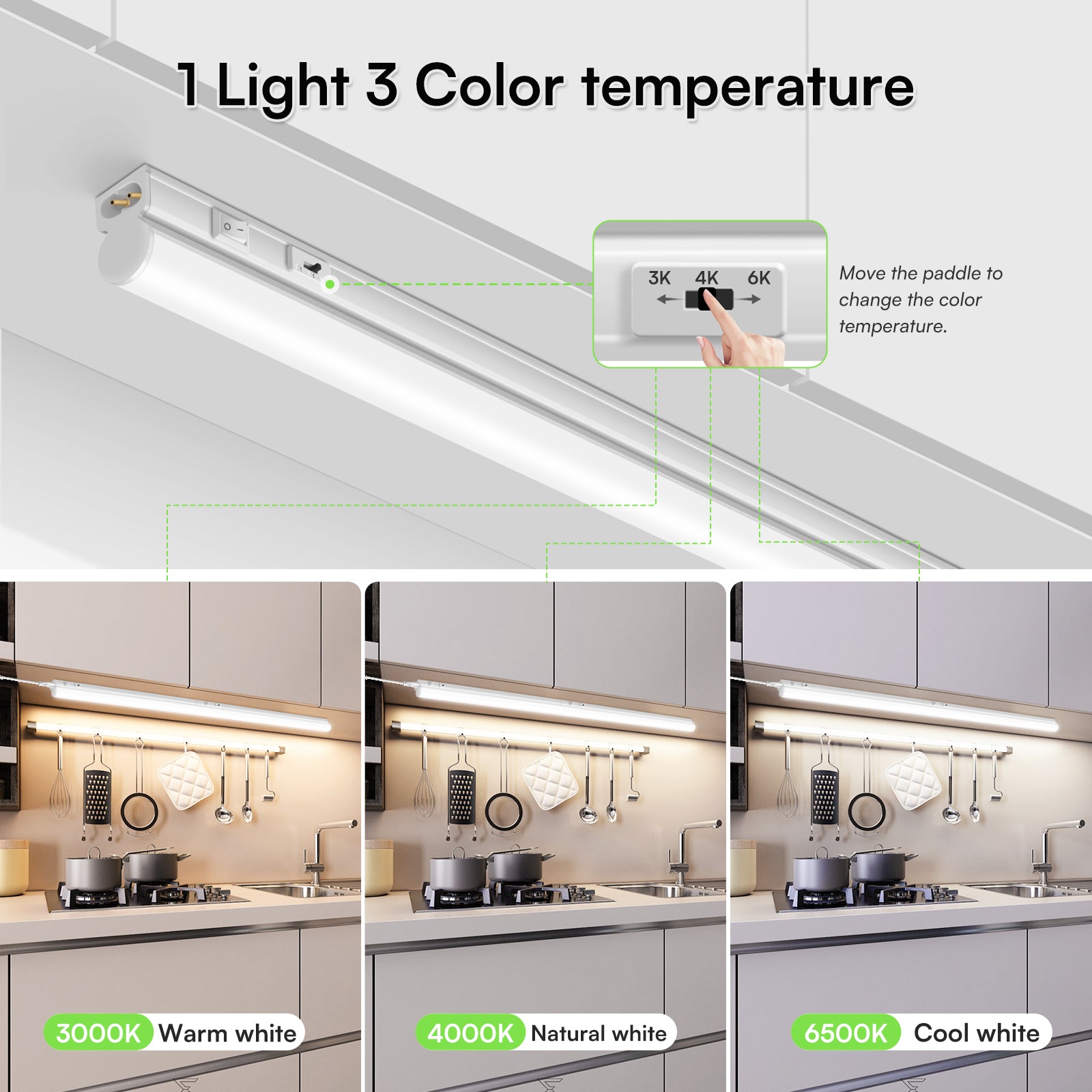 LED under-cabinet light 24'' IR sensor - ALUSSO